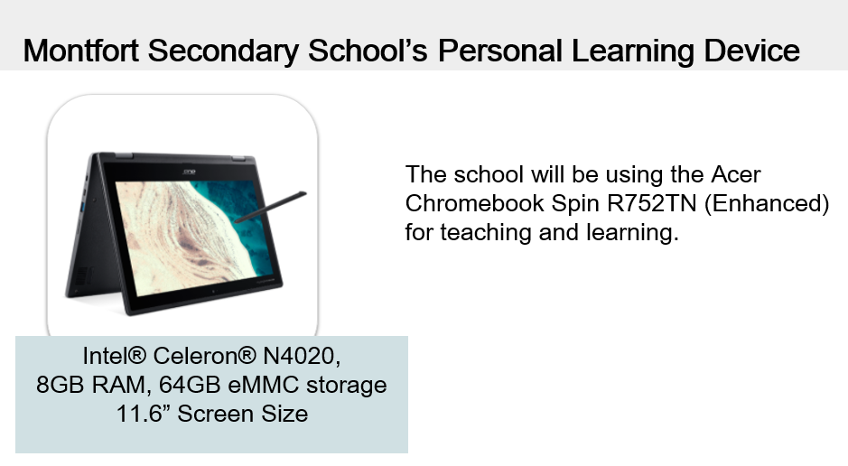 Personalised Digital Learning Programme (PDLP)